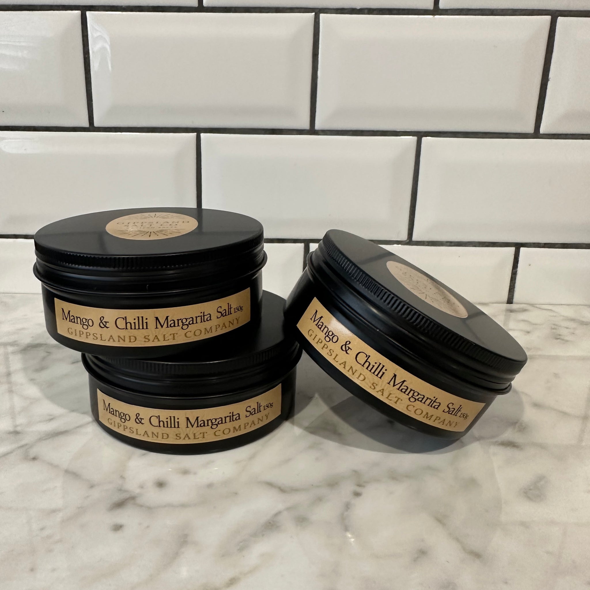 Cocktail Salt Blend: Mango & Chilli Tin 150g – gippslandsaltco