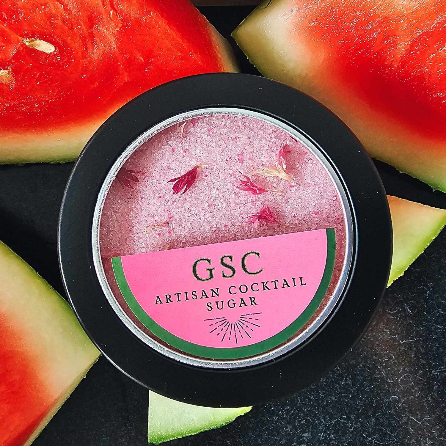 Cocktail Sugar: Watermelon 90g – gippslandsaltco